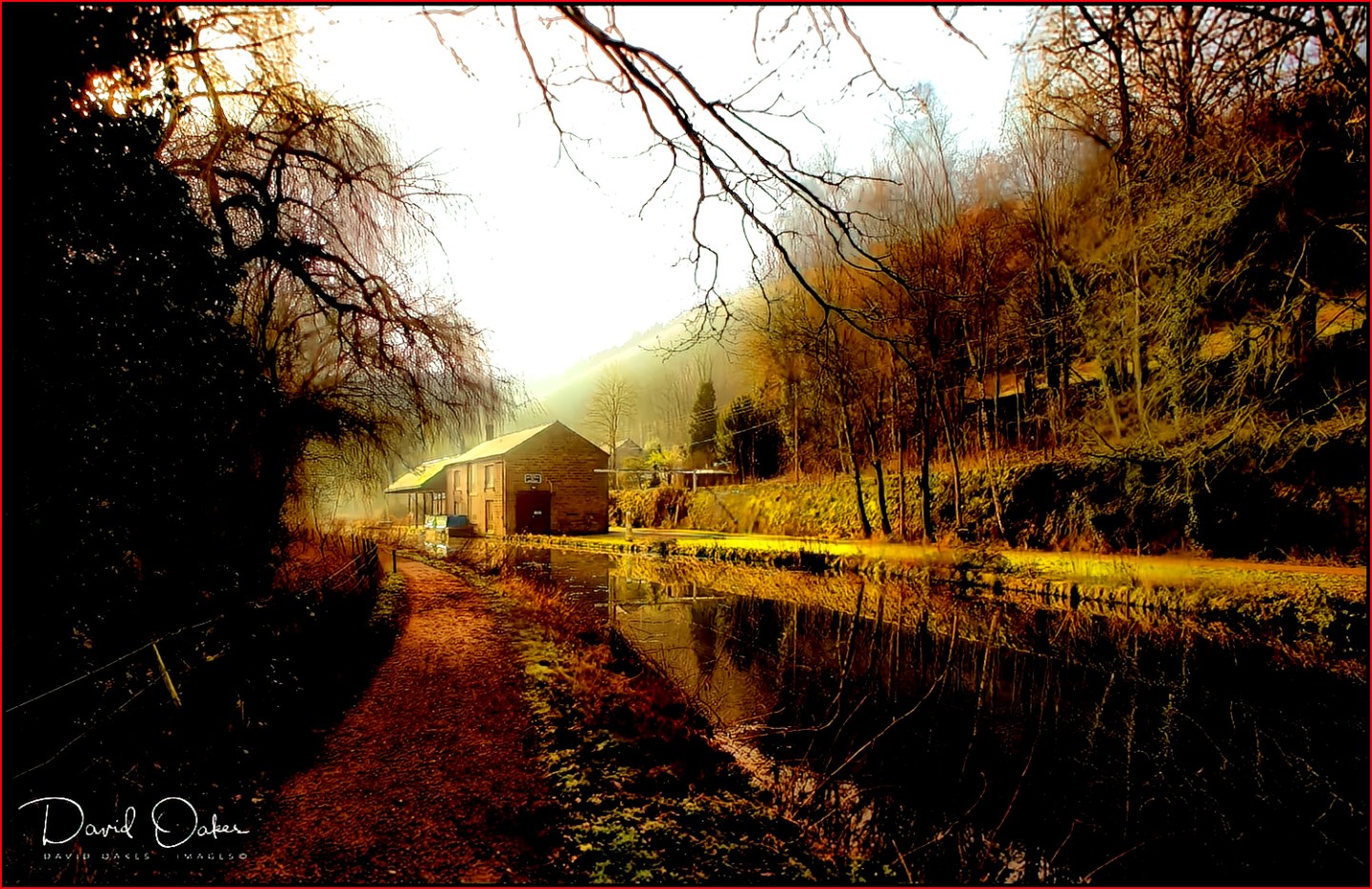A Winter Morning on the Cut…. – DAVID OAKES – IMAGES.